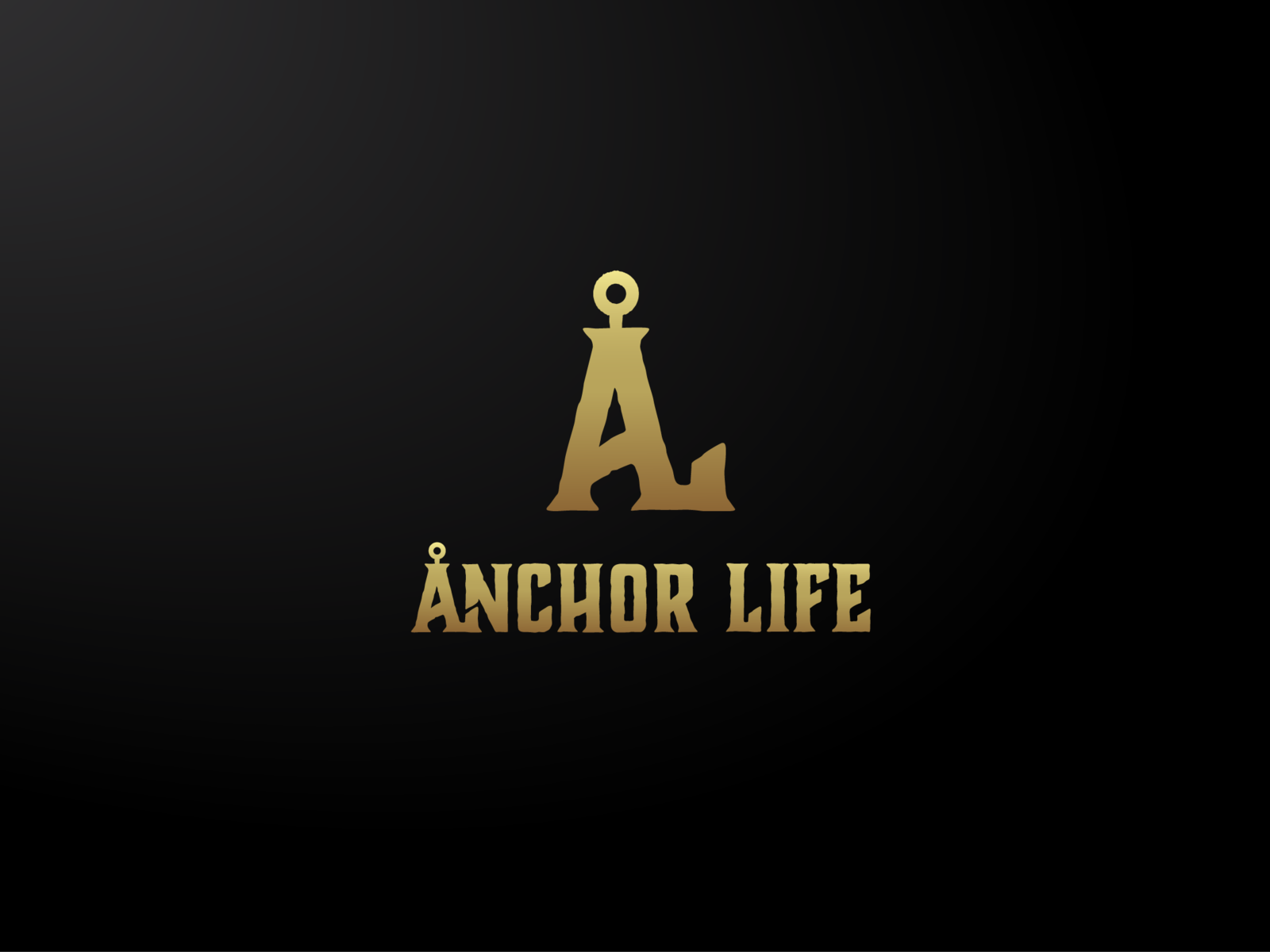 Anchor Life. Logo Design @2019 by Pixelcup on Dribbble