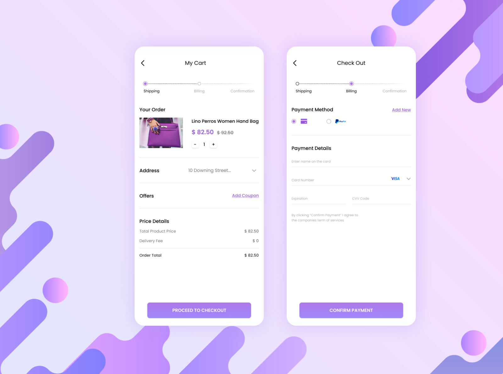 Checkout Screen by Sharmila Nirmal - UXUI Designer on Dribbble