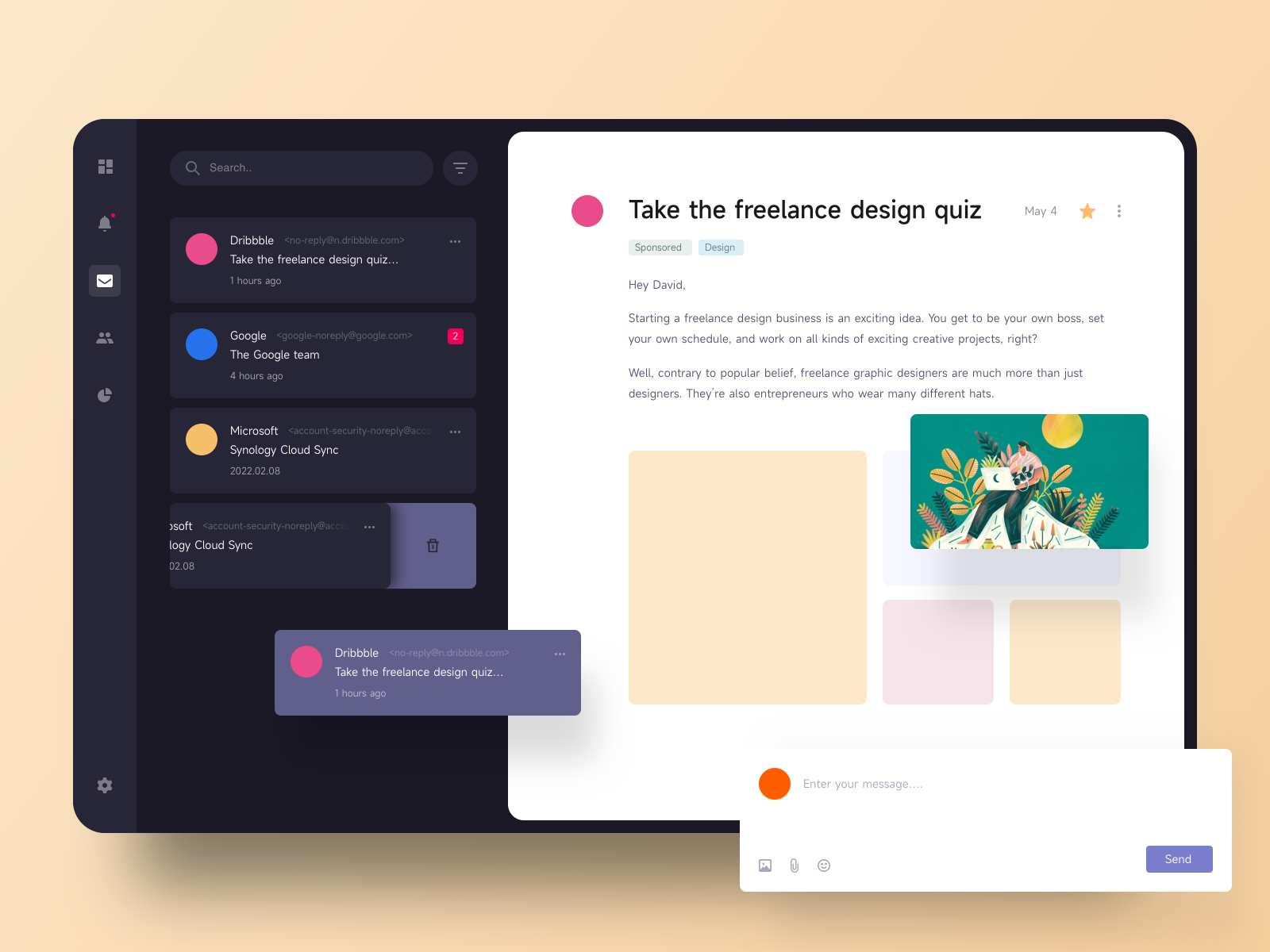 brief-mailbox by AQAM on Dribbble