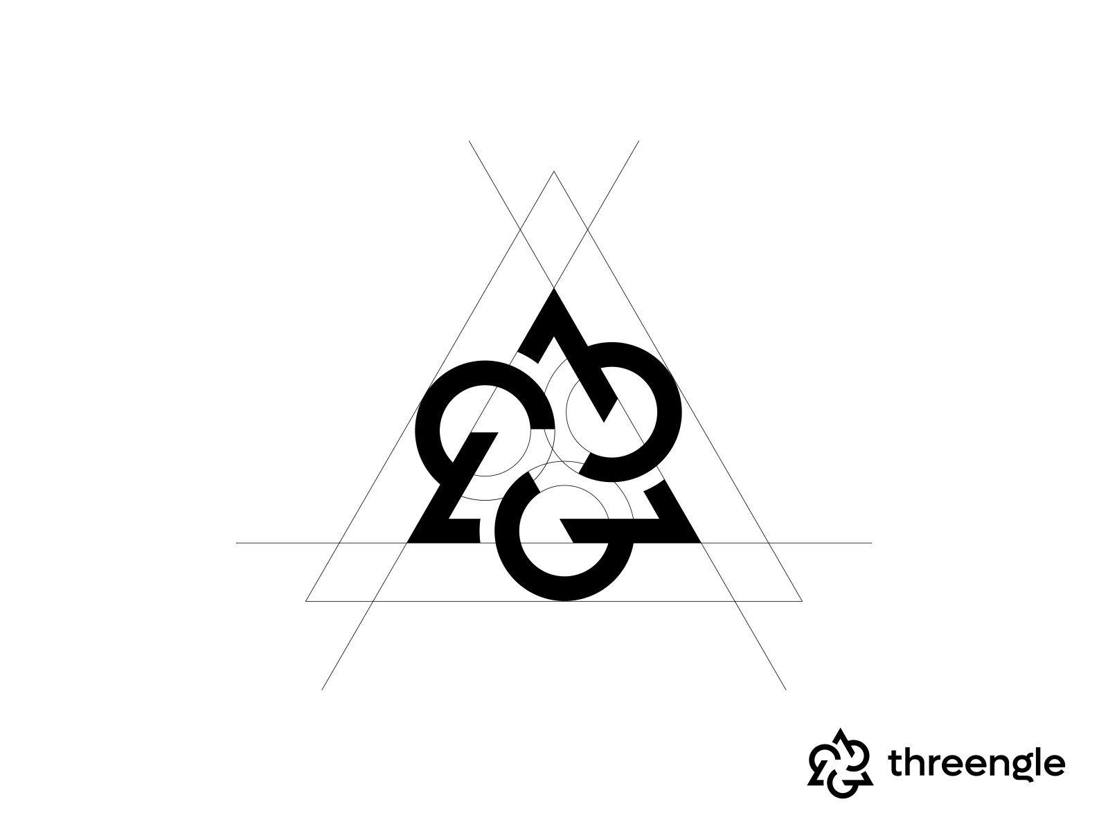 Three logo design by Pixtocraft for twintrick on Dribbble