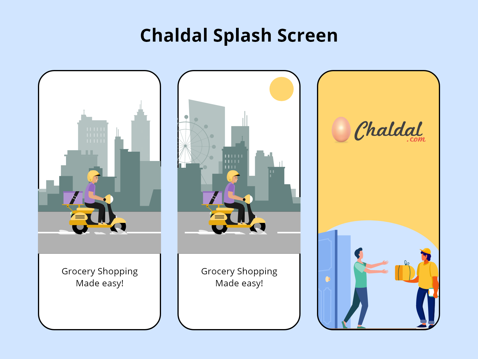Chaldal Mobile App Splash Screen by Sinthia Ahmed on Dribbble