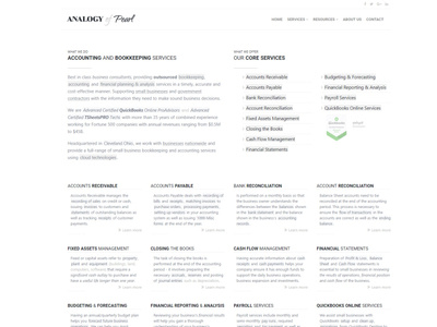 Analogy of Pearl / Landing by Radu Bartan on Dribbble