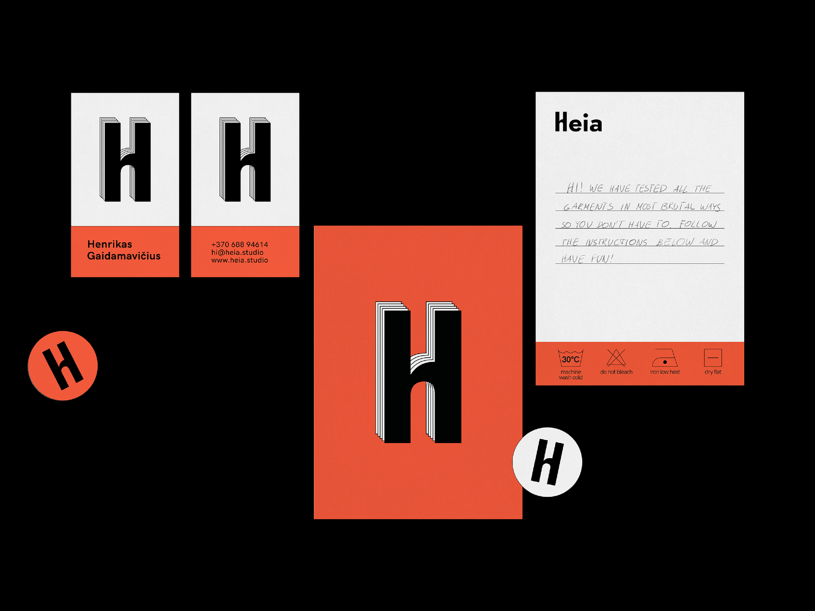 Heia branding by Gabrielė on Dribbble