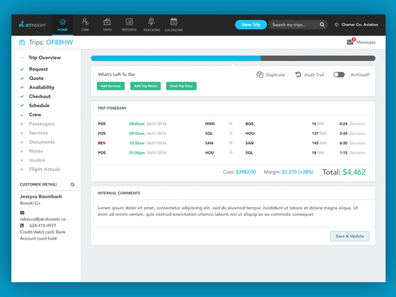 Jet Software by Brad Filip on Dribbble