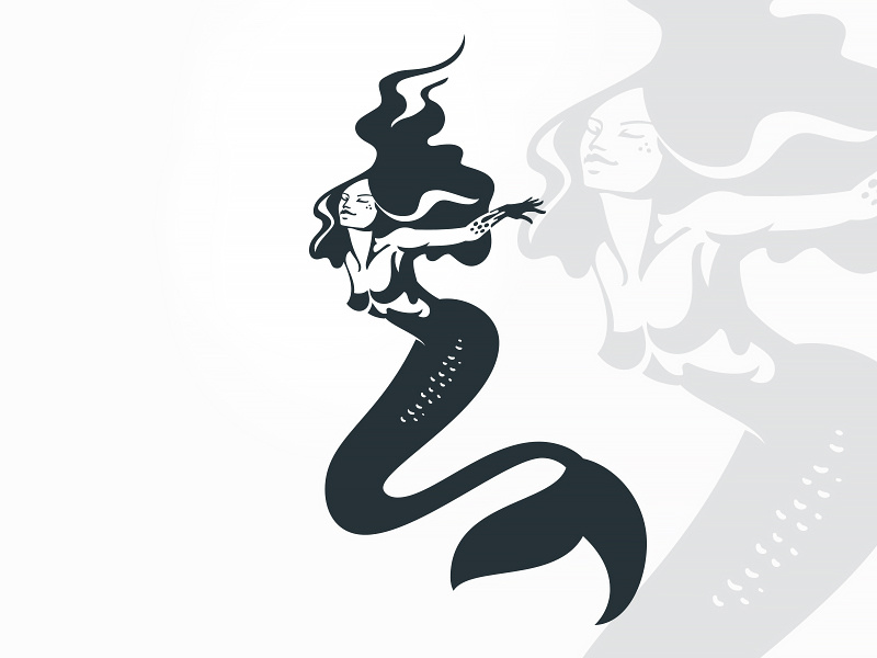 Mermaid by merci on Dribbble