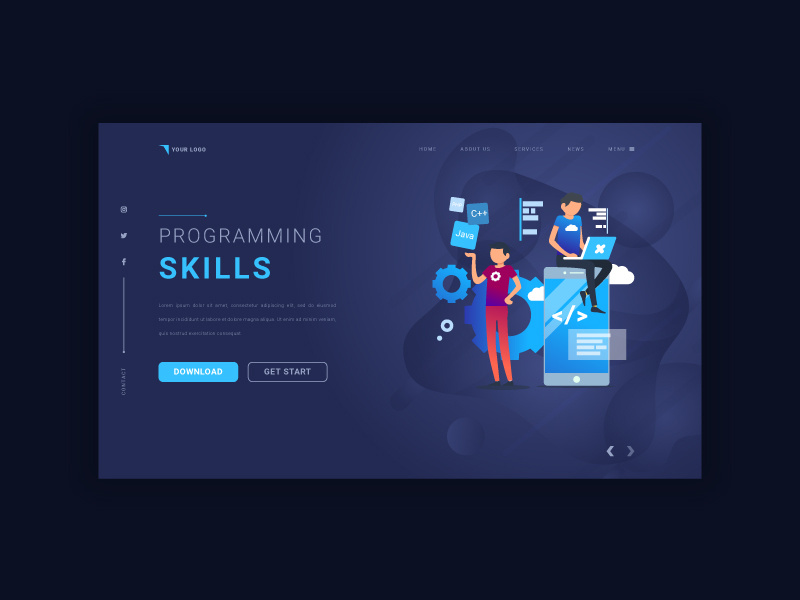 Programming Skills by Ben Naveed🇺🇸 on Dribbble