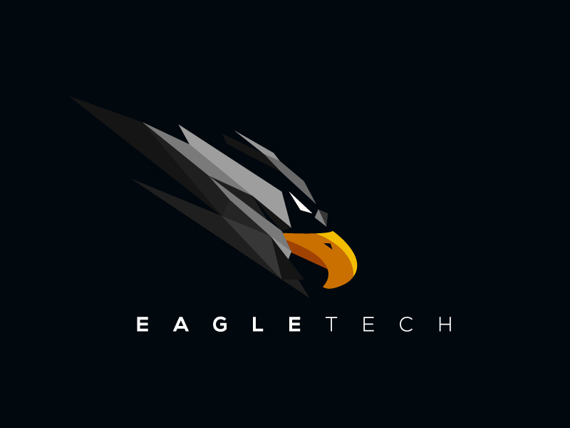 eagle tech logo by Ben Naveed 🇺🇸 on Dribbble