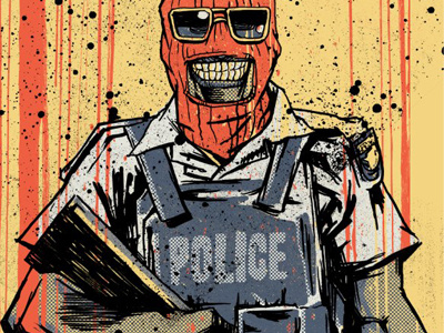 Lonmin'12 - Protect & serve print by R!OT on Dribbble