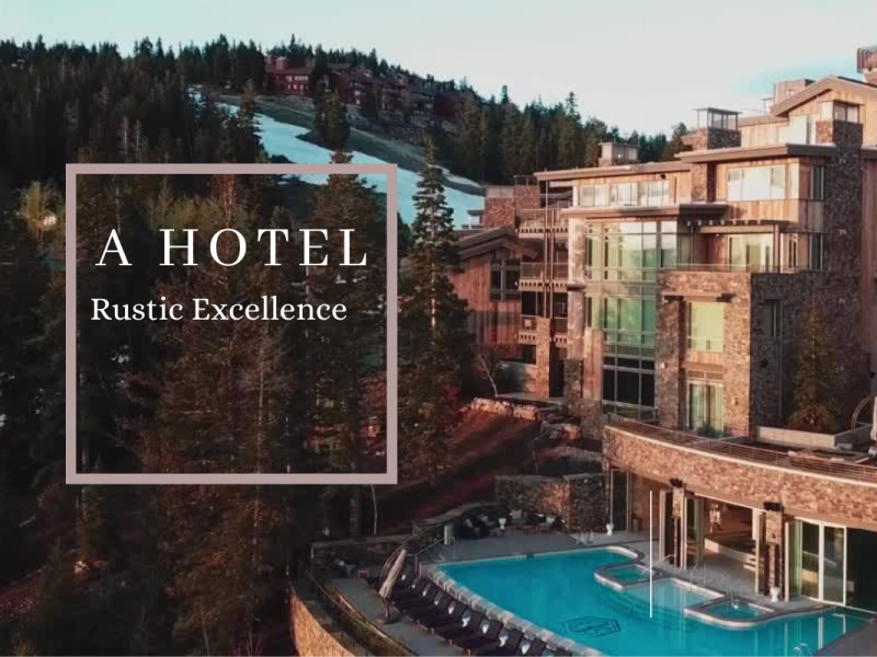 Rustic Hotel Webpage Design by Michelle Lavergne on Dribbble