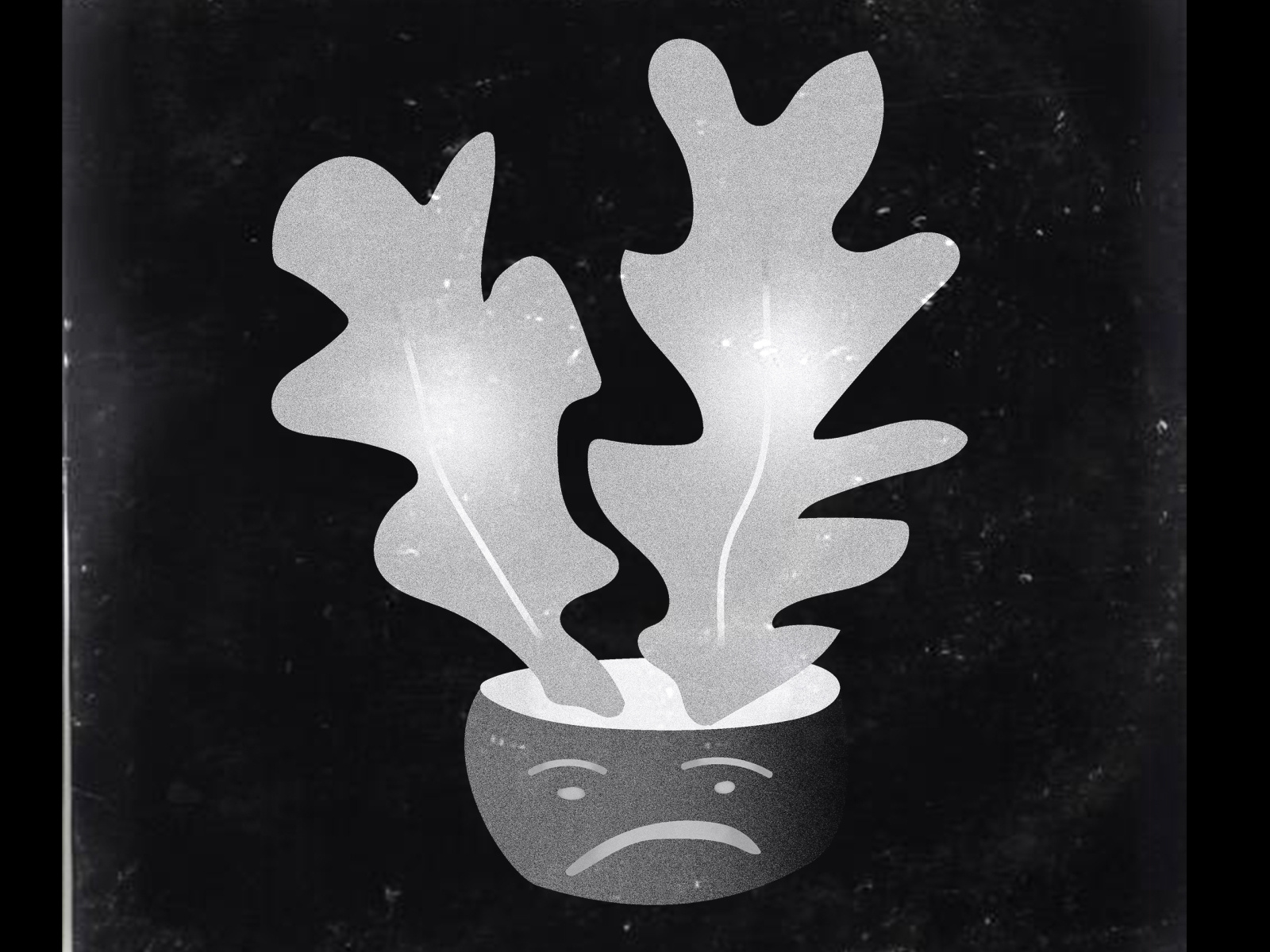 sad plant pot by Sabrina Novaro on Dribbble