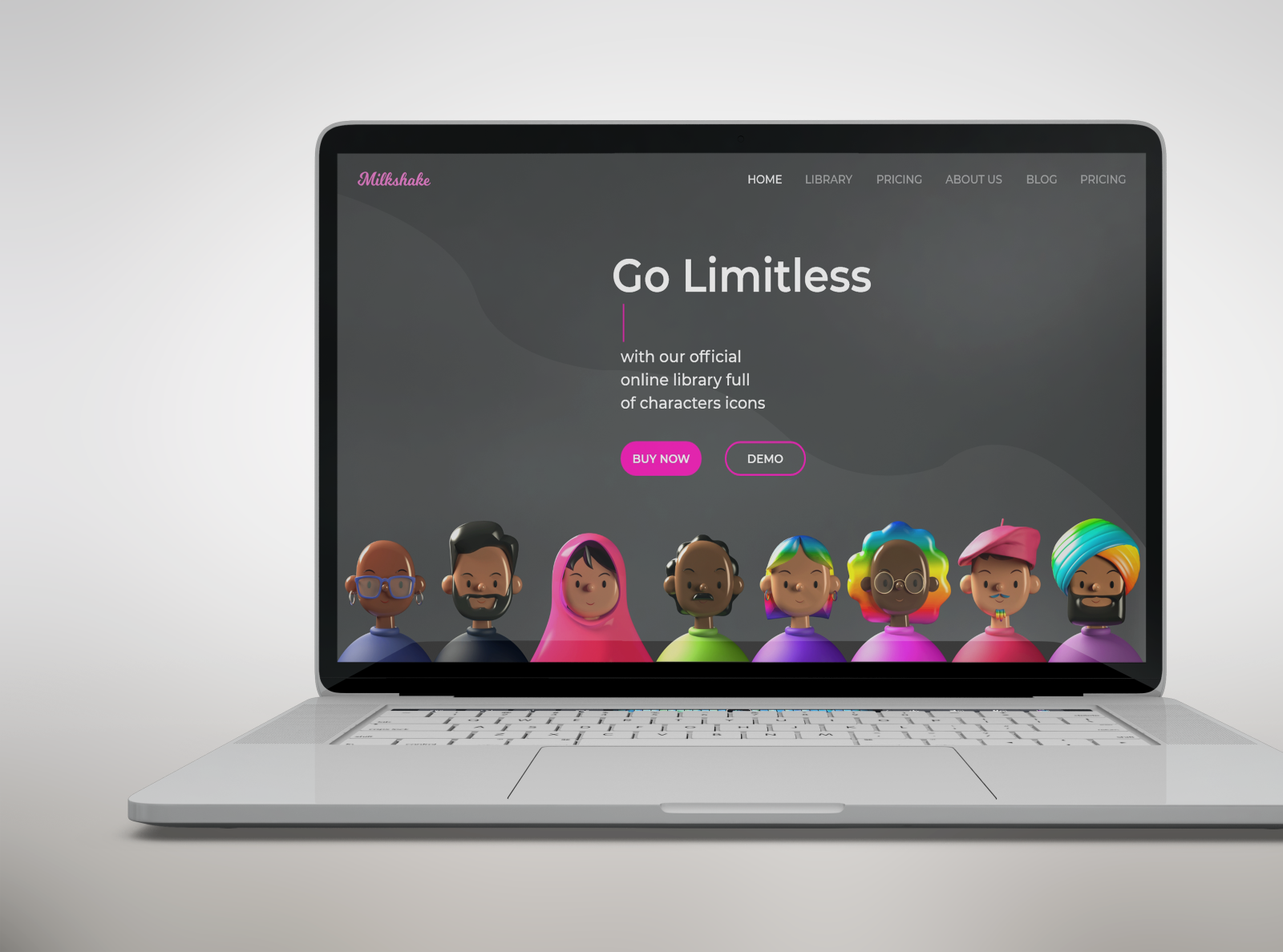 3d dark website ui design by Mohsin Sathi on Dribbble