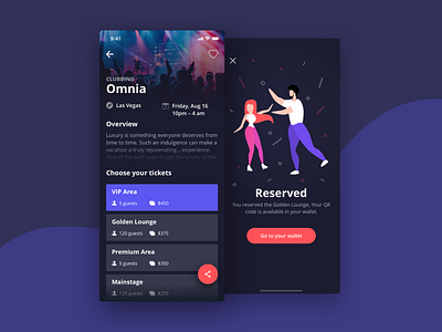 Event Tickets by Max Snitser on Dribbble