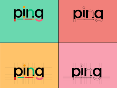 Ping Logo - DesignQuests #4 by Irrwyn on Dribbble