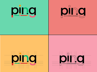 Ping Logo - DesignQuests #4 by Irrwyn on Dribbble