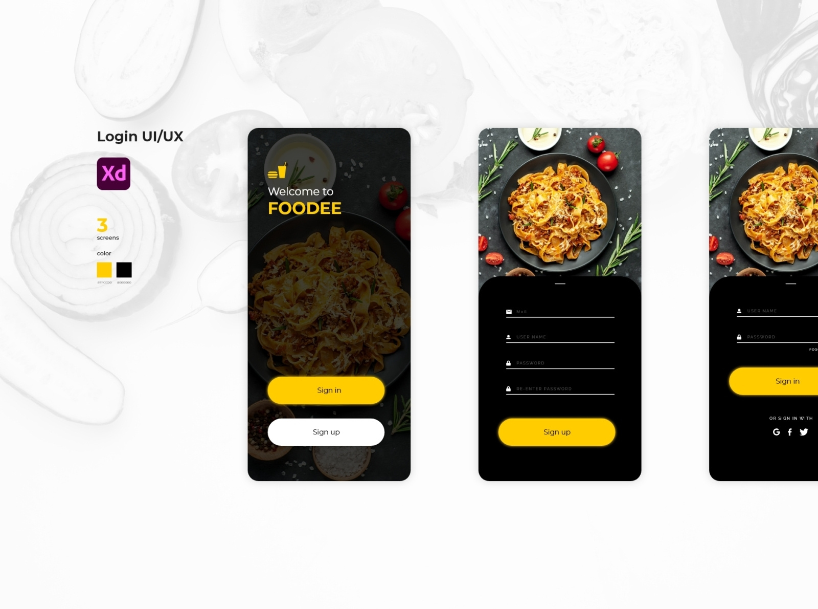 Login UI/UX by Dirghayu Joshi on Dribbble