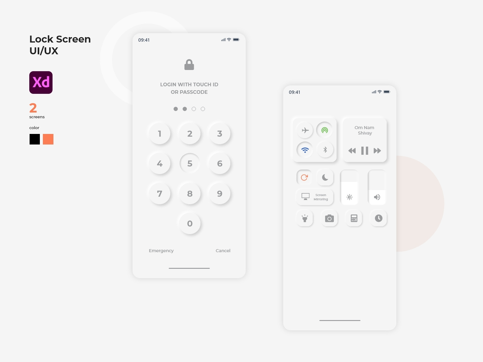 Lock Screen Ui Ux By Dirghayu Joshi On Dribbble