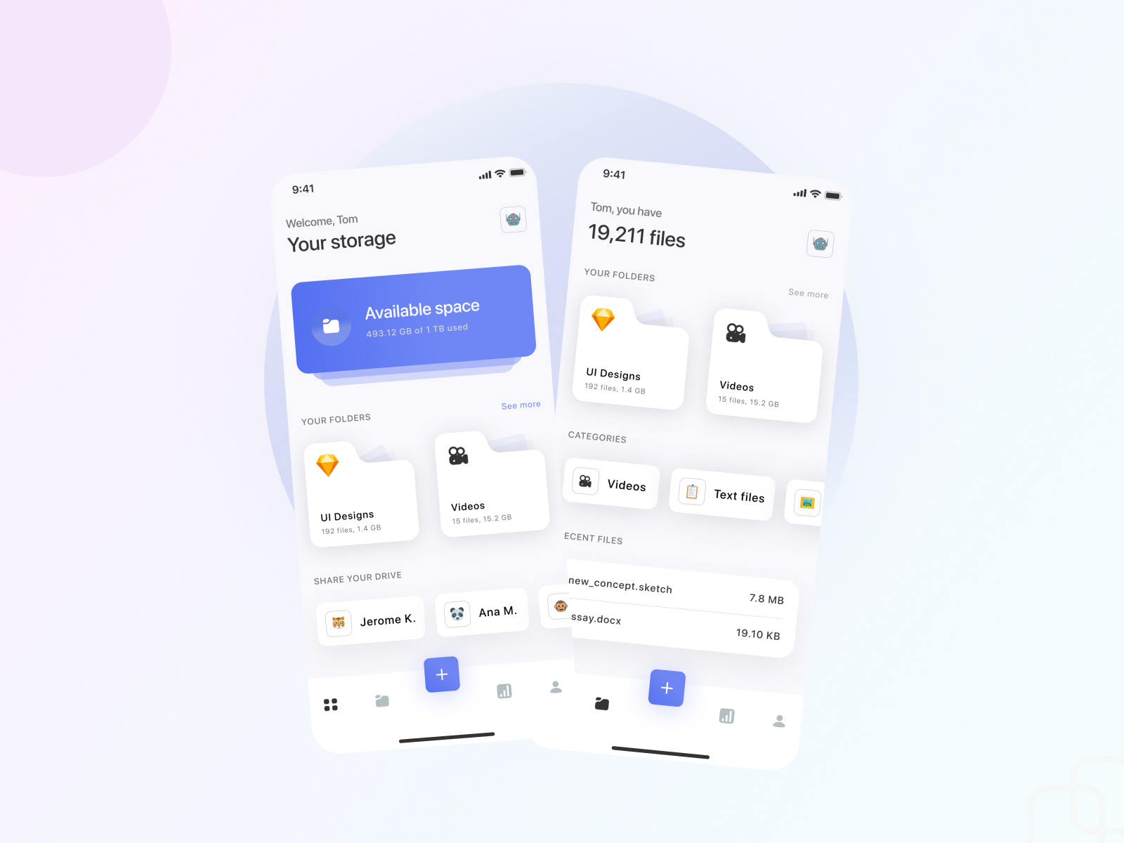File Manager App by Krishna Khandelwal on Dribbble