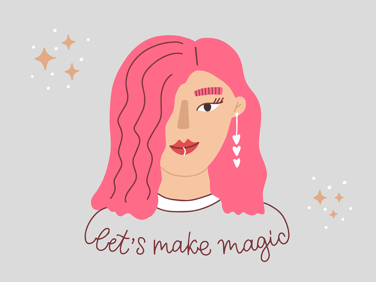 Magic women by Olya Teplota on Dribbble