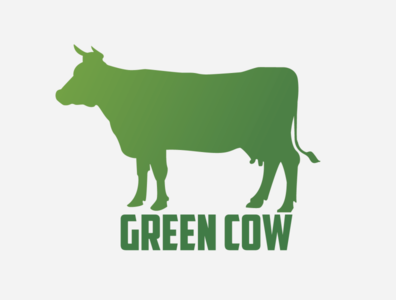 Green Cow by Юрий Брук on Dribbble