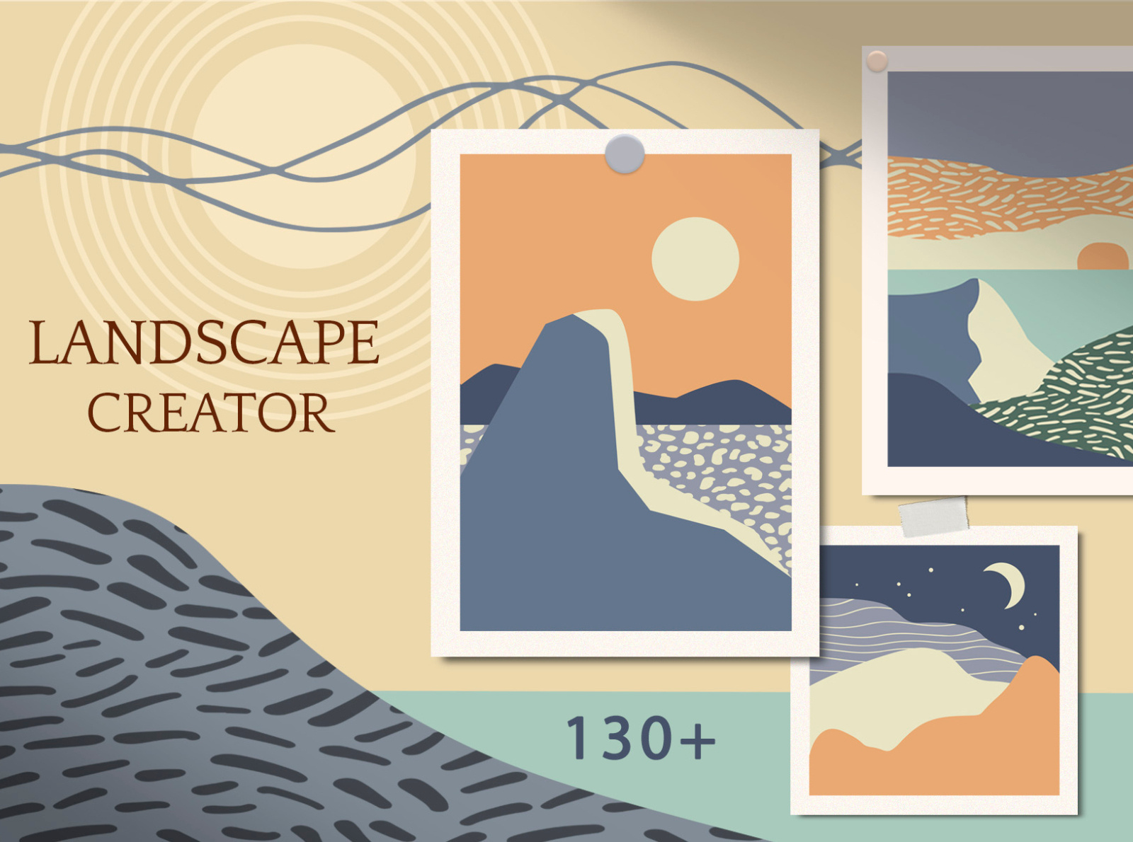 Landscape creator by nataliiaprachova on Dribbble