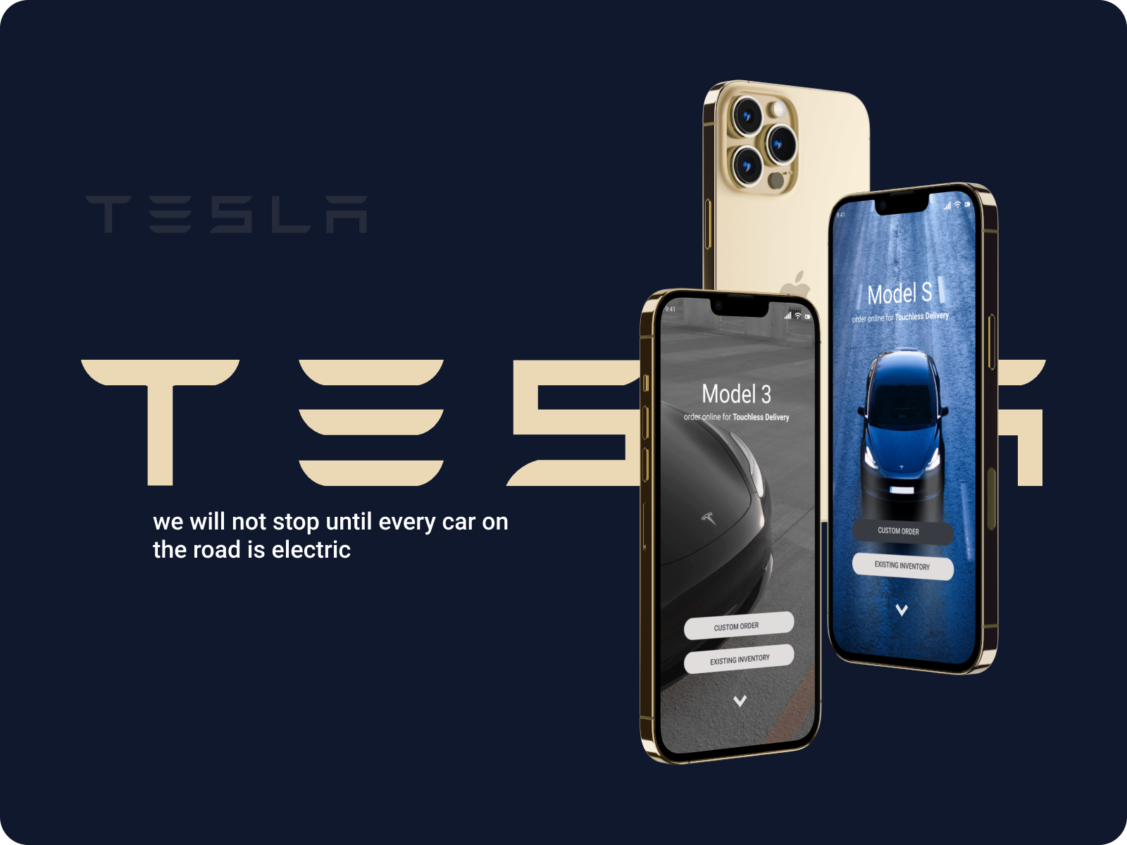 Tesla Mobile UI by Md.Saif Hasan on Dribbble