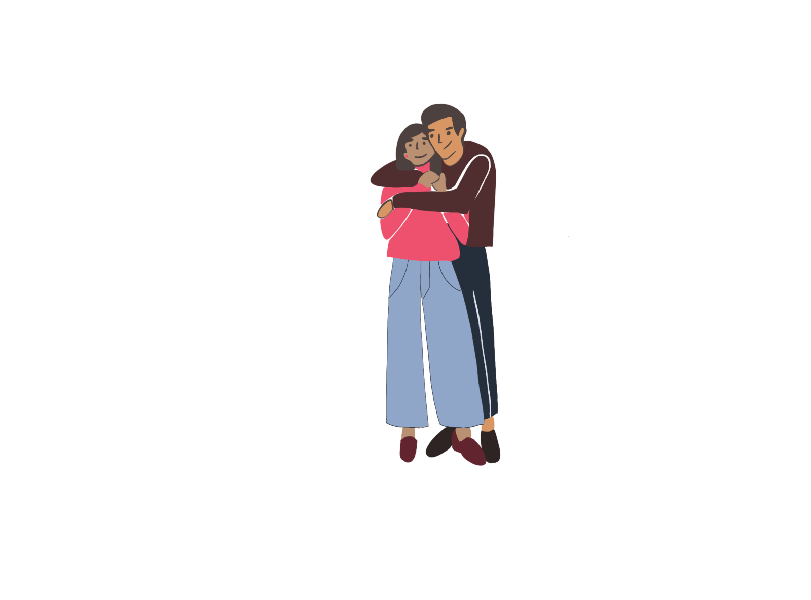 Hug IIII by Nour C. on Dribbble