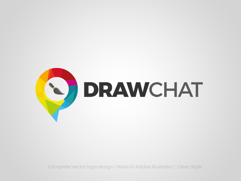 Draw Chat App Icon Logo Design by Shahinur Rashid Tuhin on Dribbble