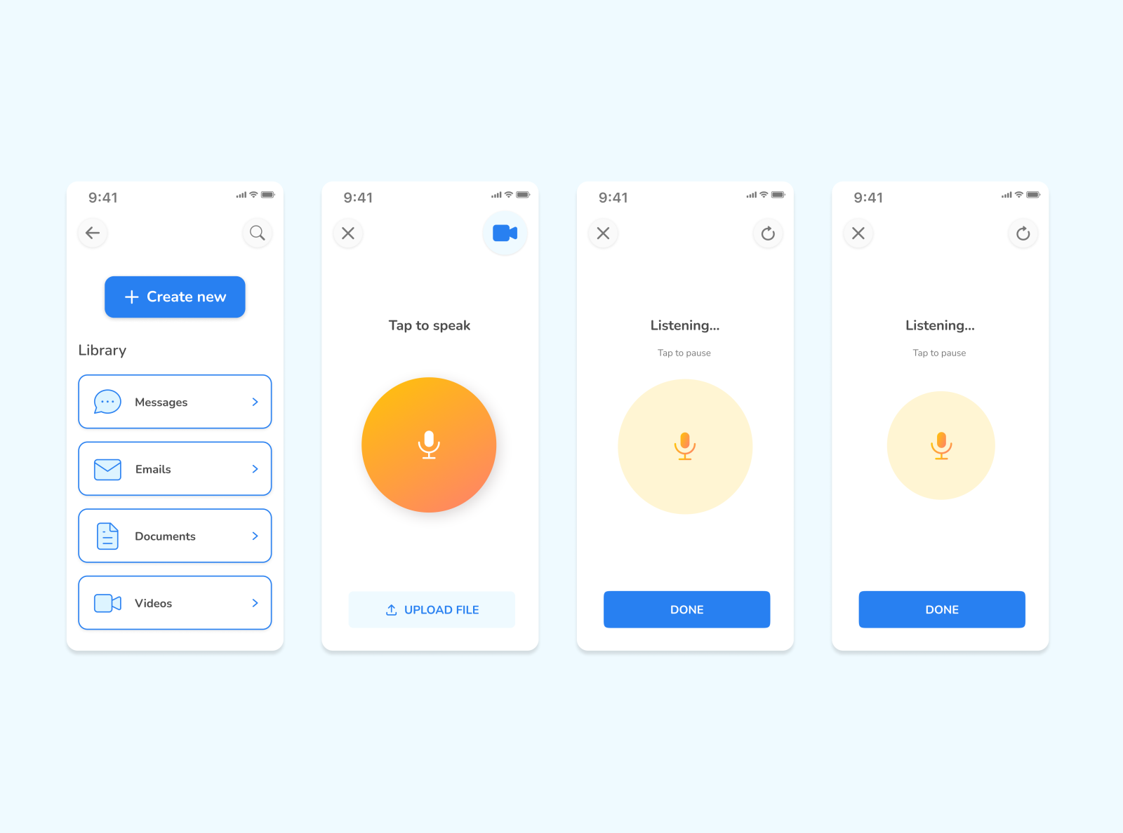 Voice User Interface by Tay Eskin on Dribbble