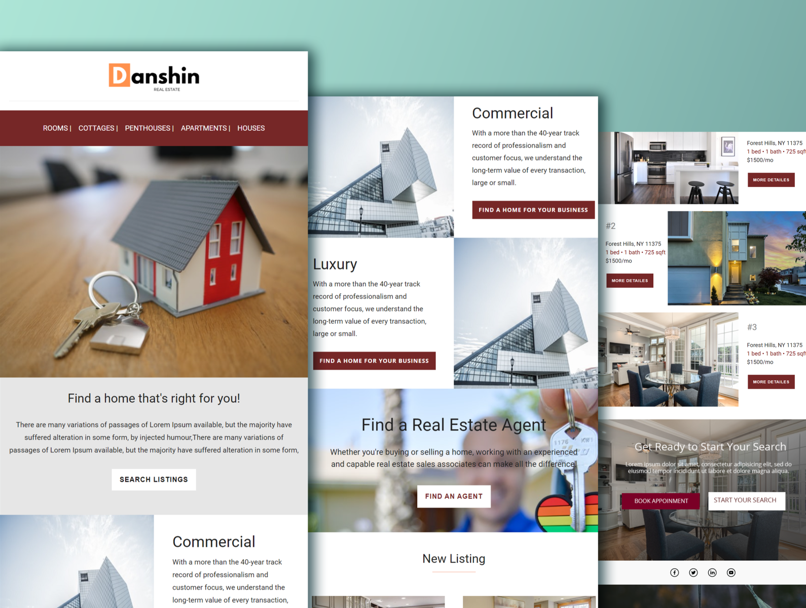 Mailchimp Template Real Estate Design by AR Anis on Dribbble