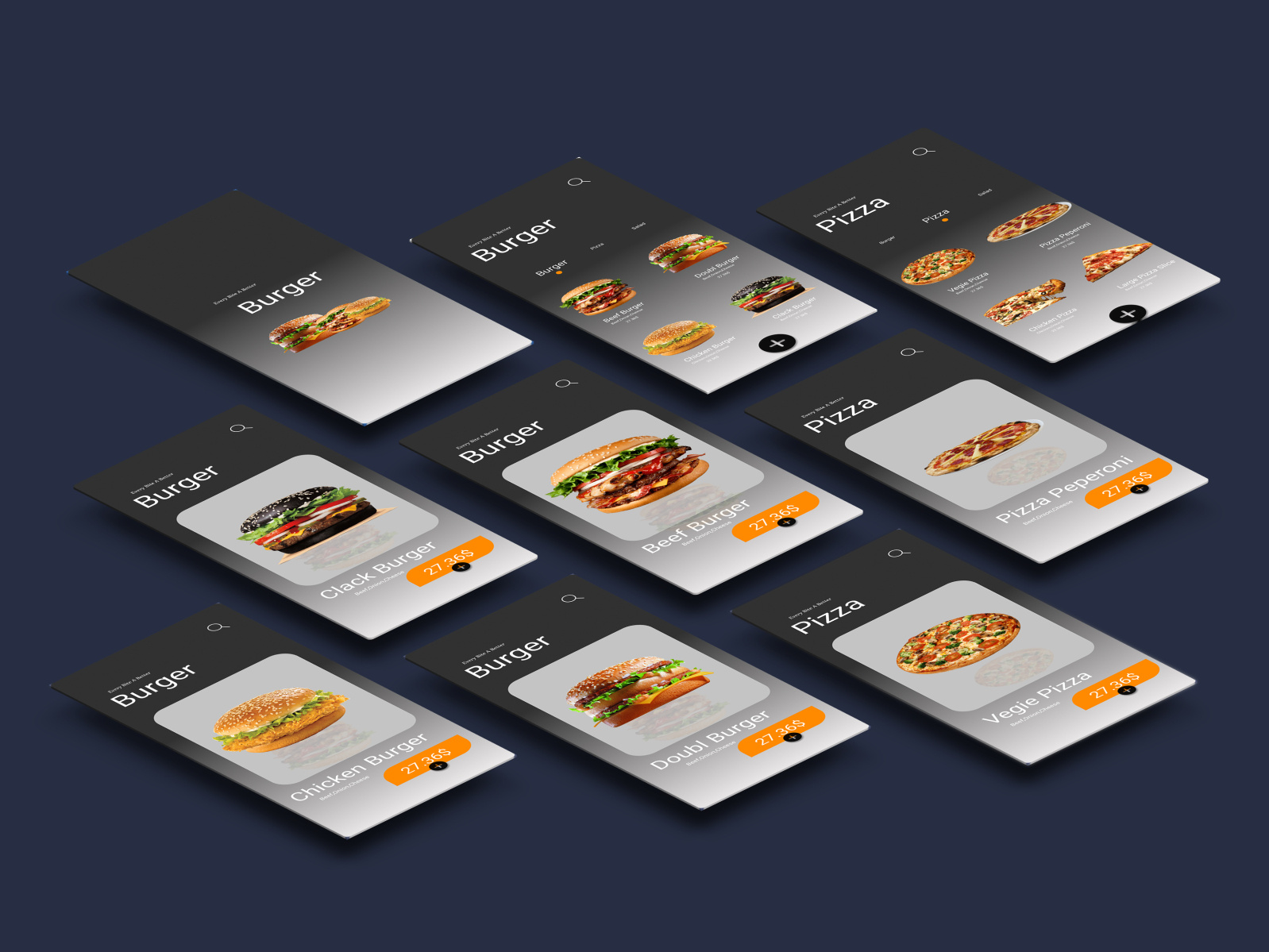 burgershop by elham ghaedi on Dribbble