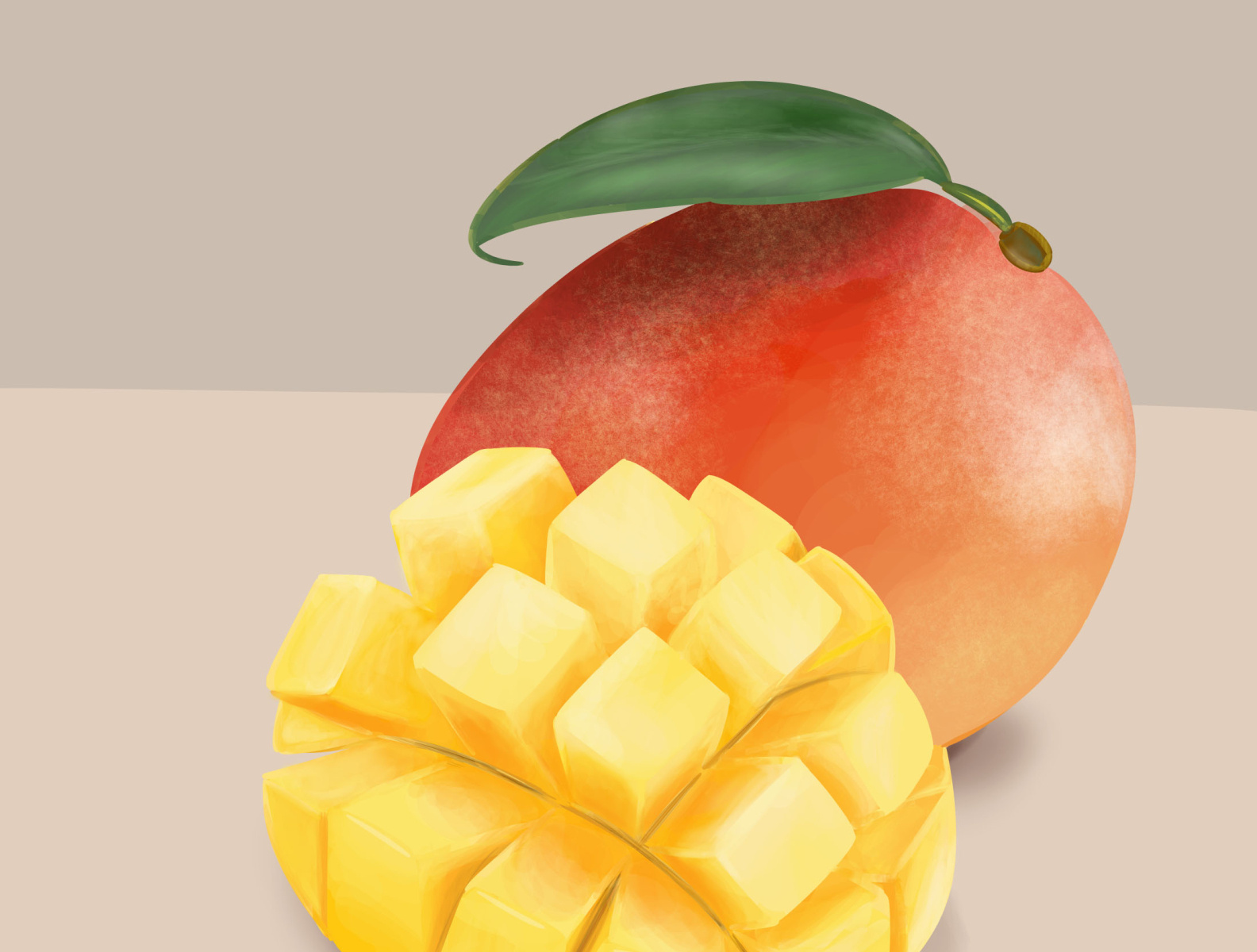 Mango Study by Claire Yang on Dribbble