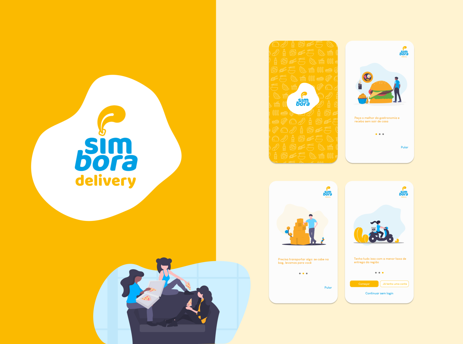 App - Simbora Delivery by Alexsandra Lopes on Dribbble