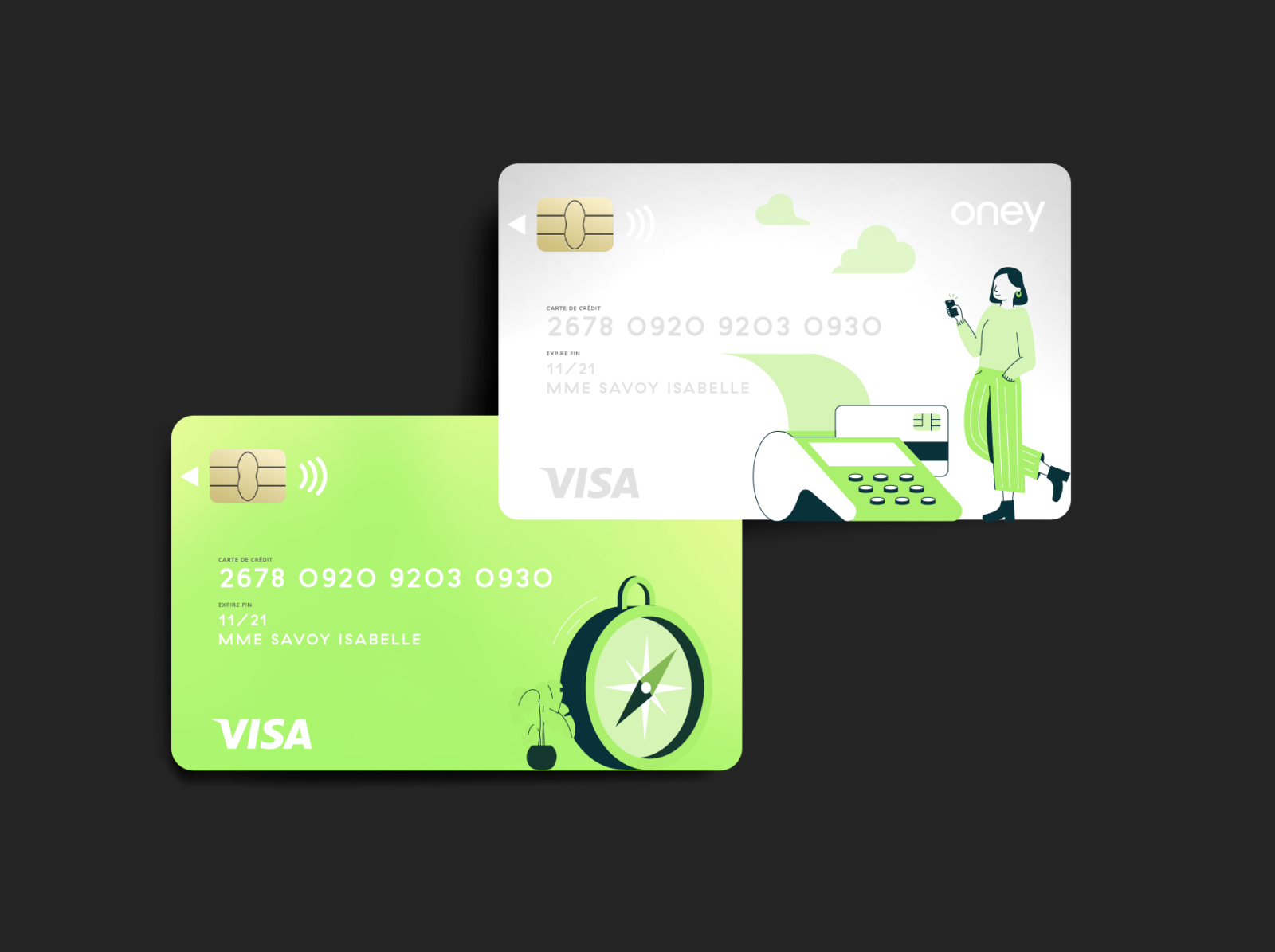 Oney Bank - Branding by Camille Messaoudi on Dribbble