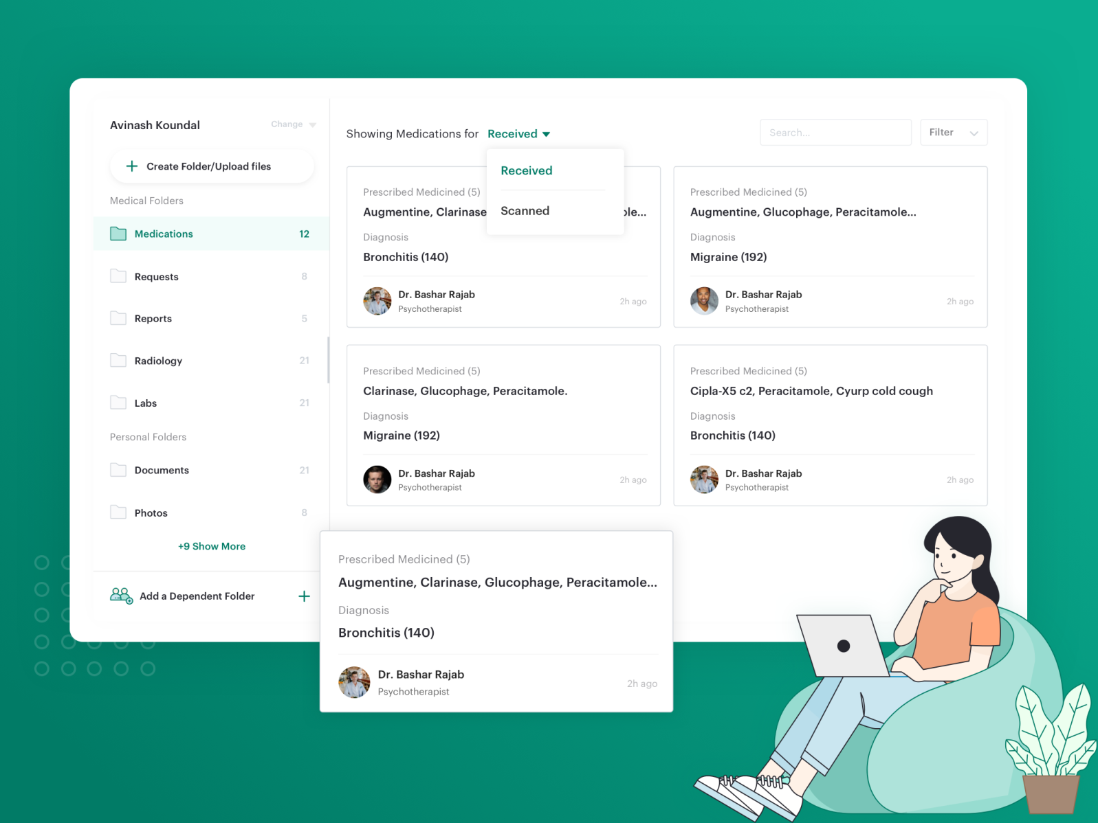Medical Folder Management by Exotica It on Dribbble