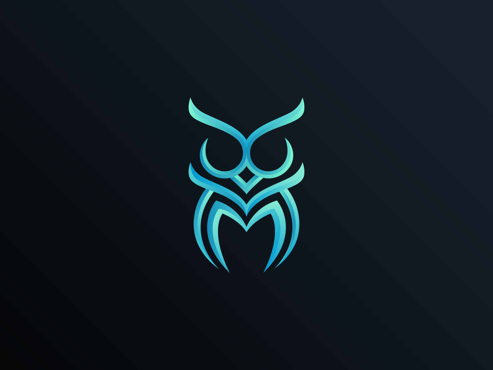 Letter M + Owl Logo Design by Crosslife on Dribbble