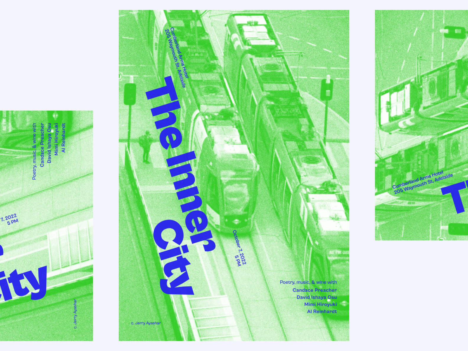 The Inner City poster by Jerry Ayashar on Dribbble