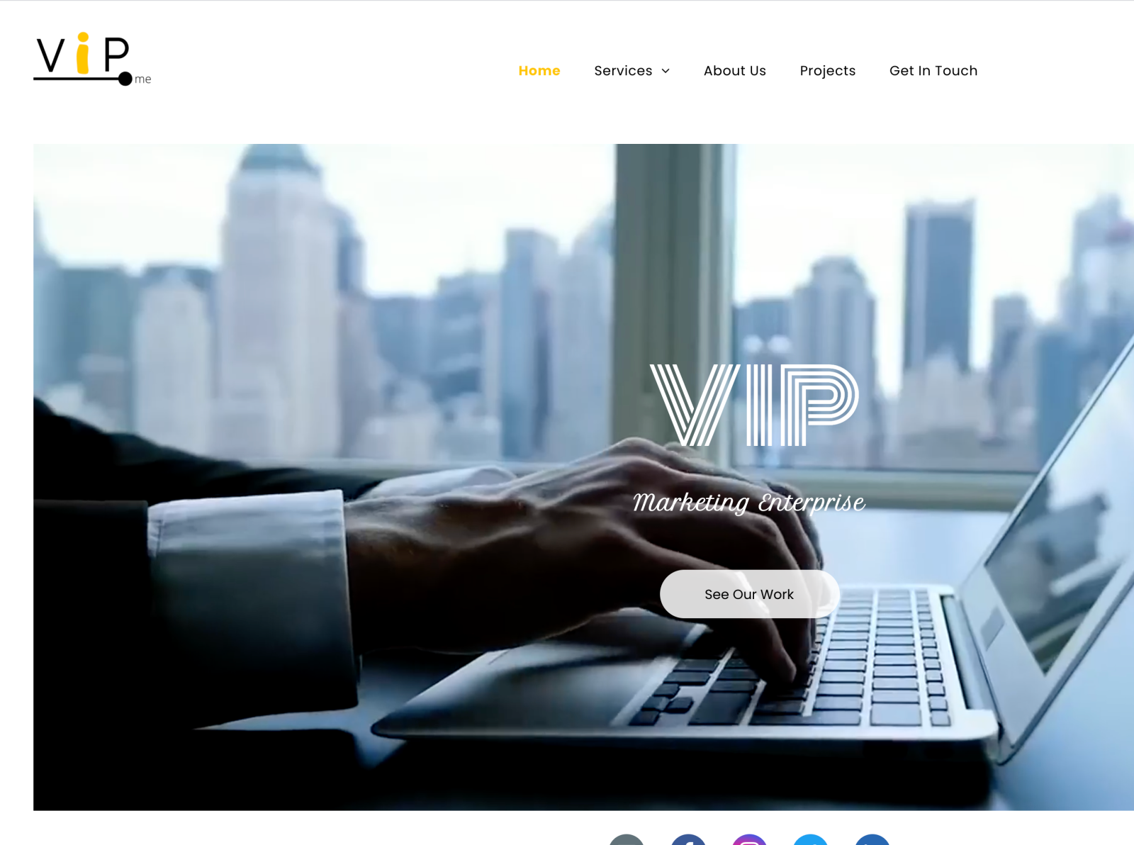 VIP Marketing Enterprise by Aaron Peterson on Dribbble