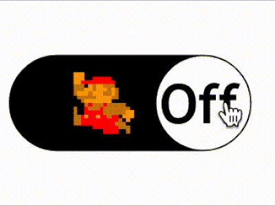 On/Off switch - Daily UI 015 by Rafael Becerra on Dribbble