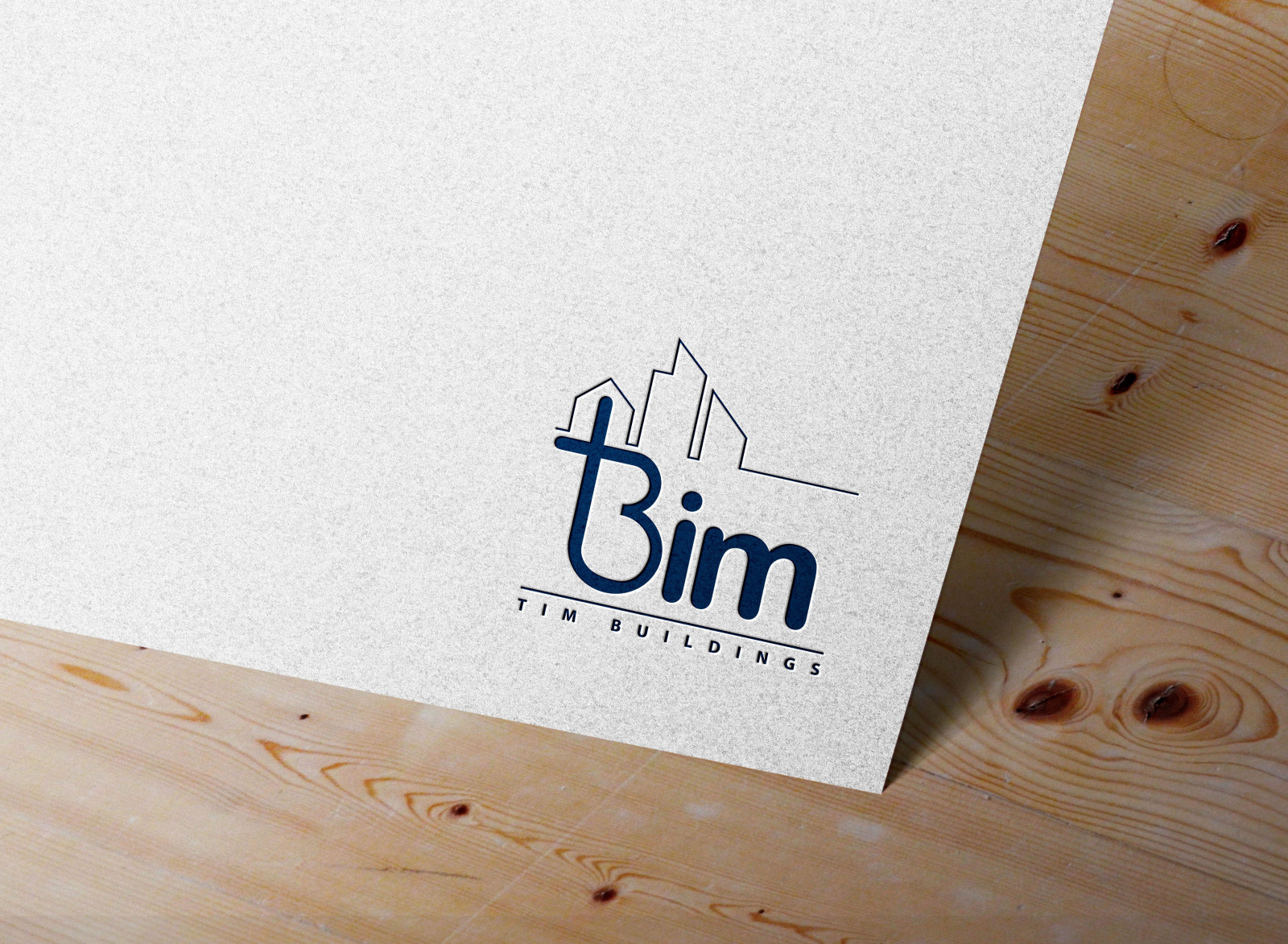 Logo TIM BULLDINGS by Raoua Jebali on Dribbble