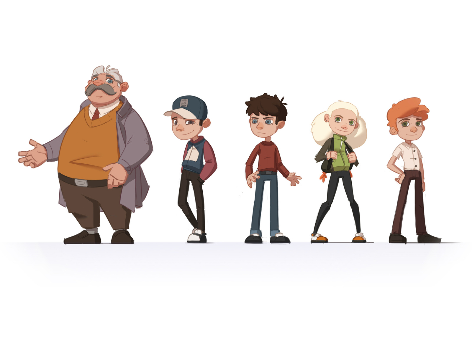 Best Team Characters by Moonhauzen Studio on Dribbble