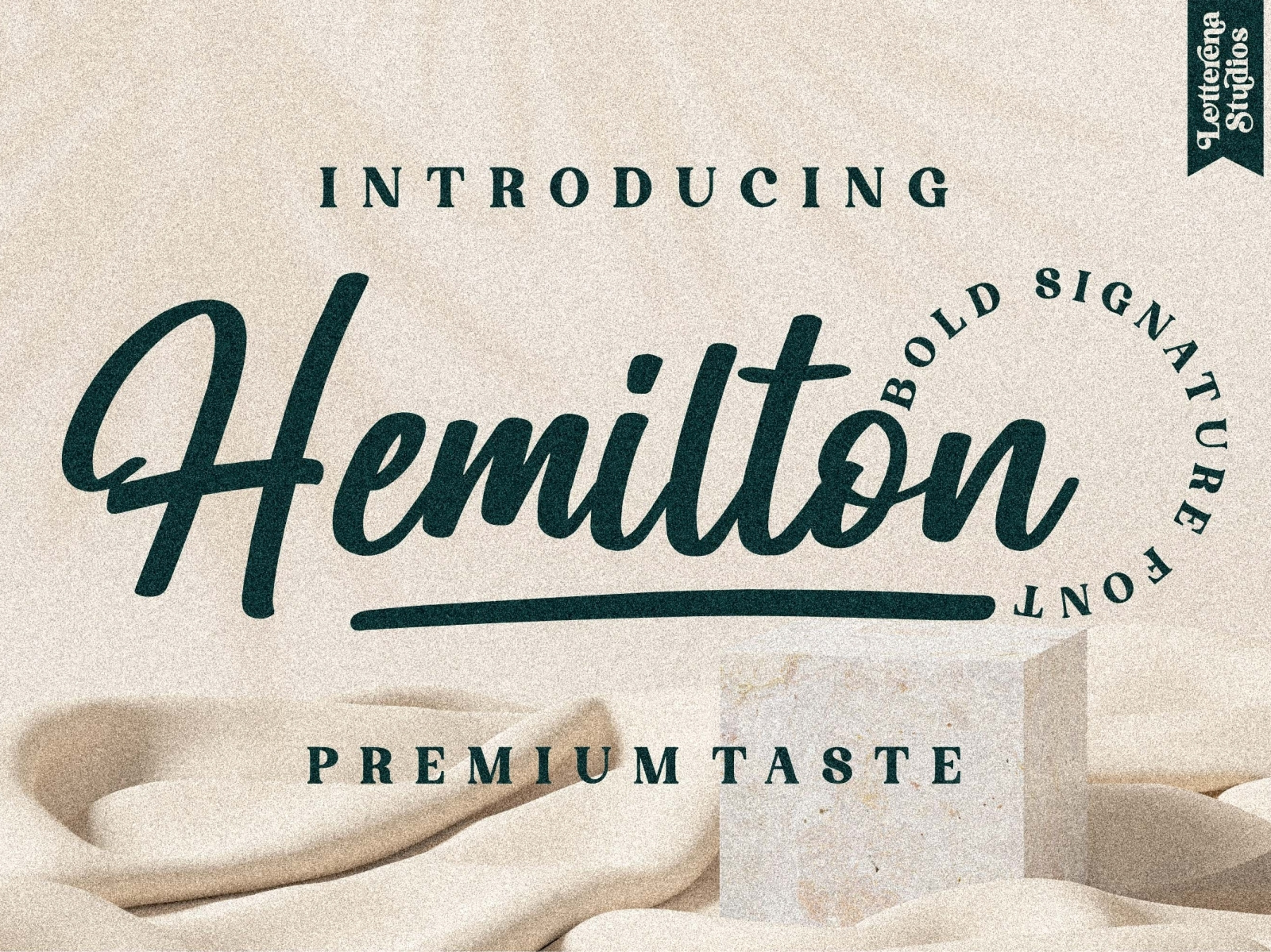 Hemilton - Bold Signature Font by Letterena Studios on Dribbble