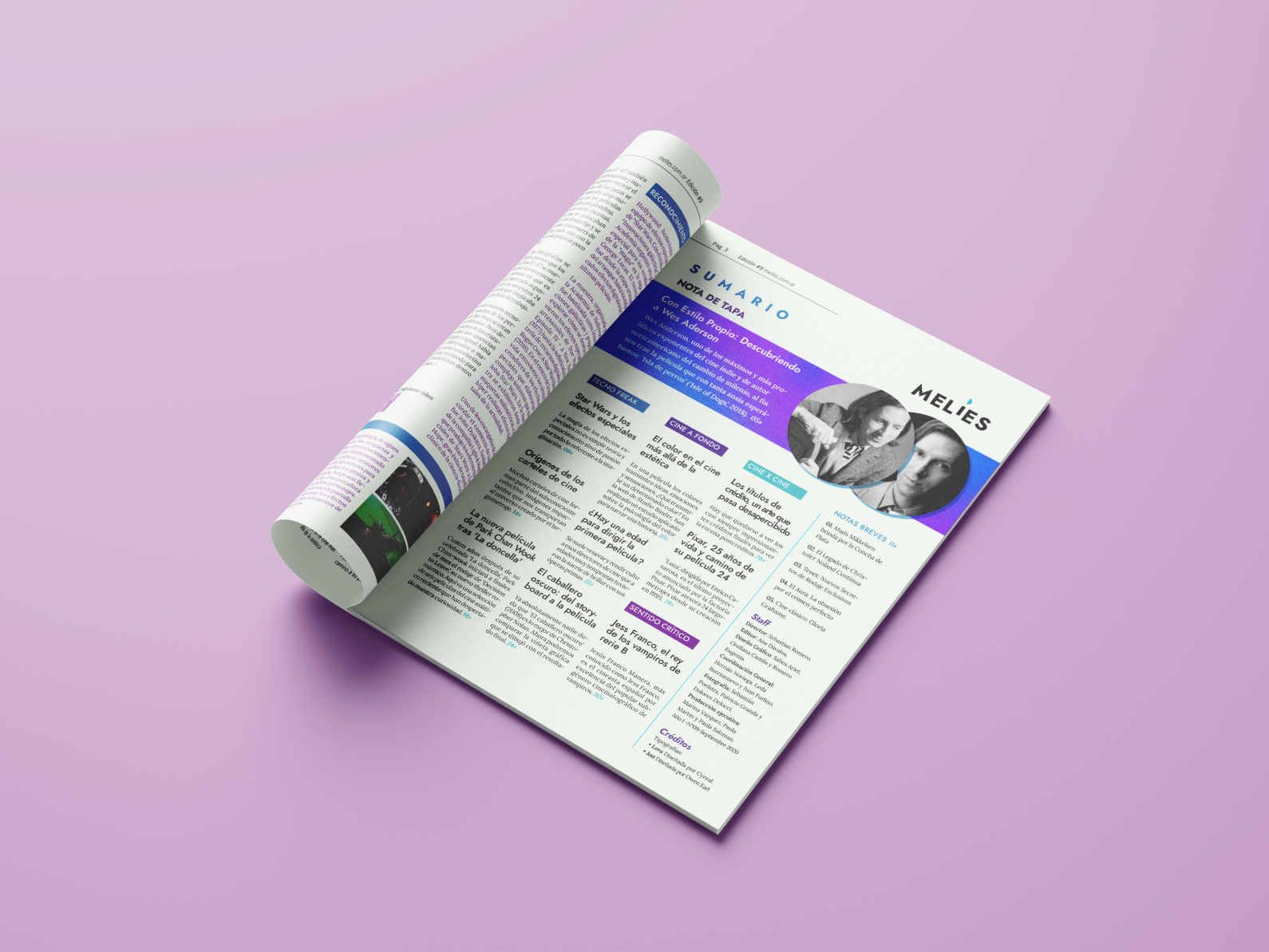 Movie Magazine by Keihika on Dribbble