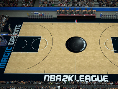 Magic Gaming Court by Justin Garand on Dribbble