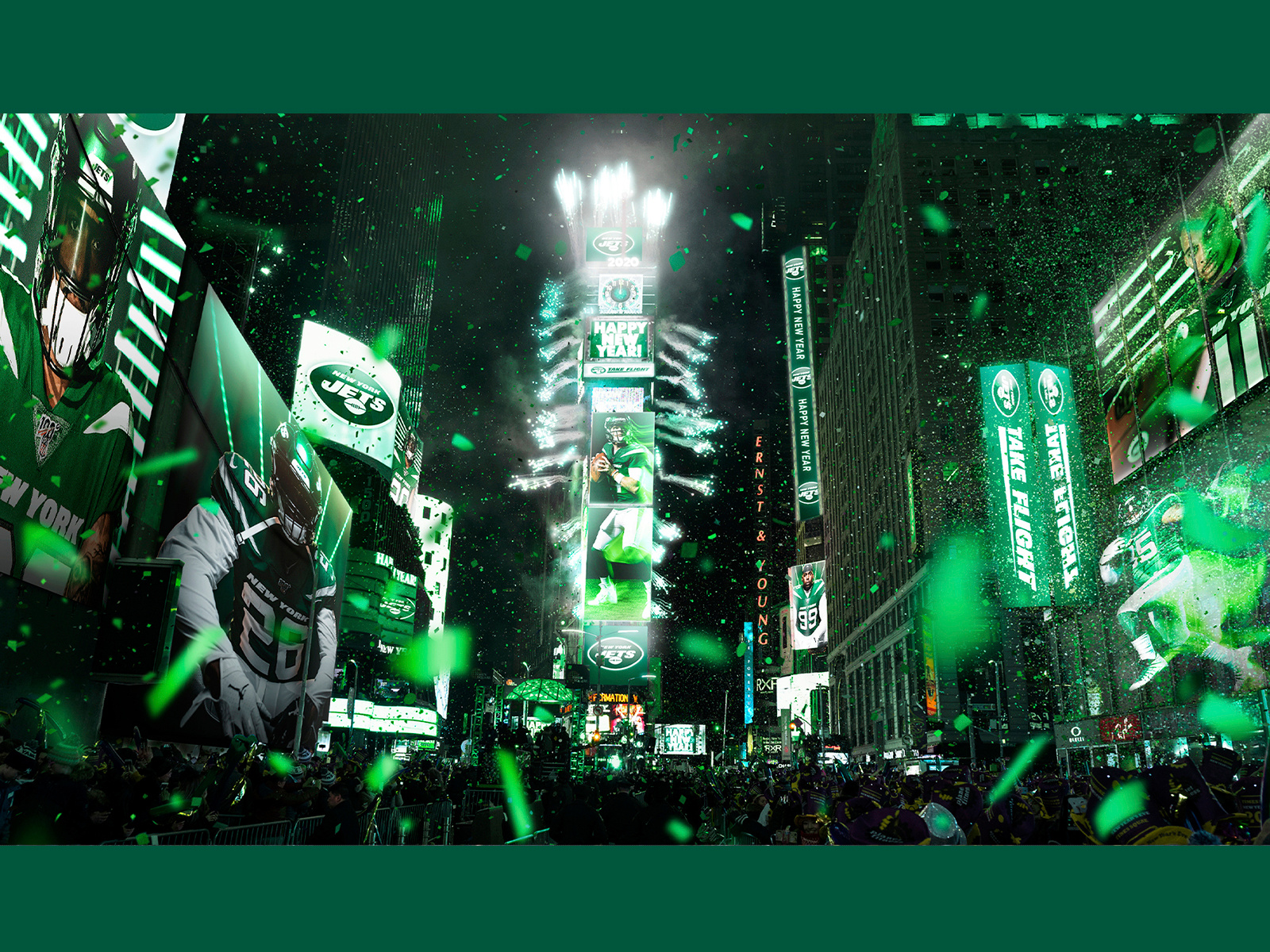 JETS NEW YEAR EVE by Justin Garand on Dribbble