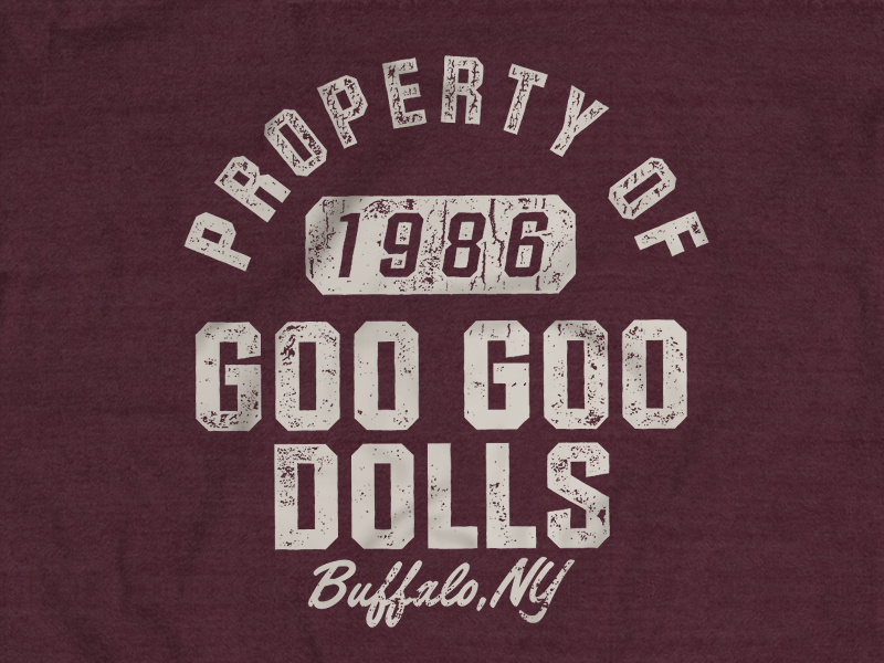 Goo Goo Dolls by DoubleStruck Designs on Dribbble