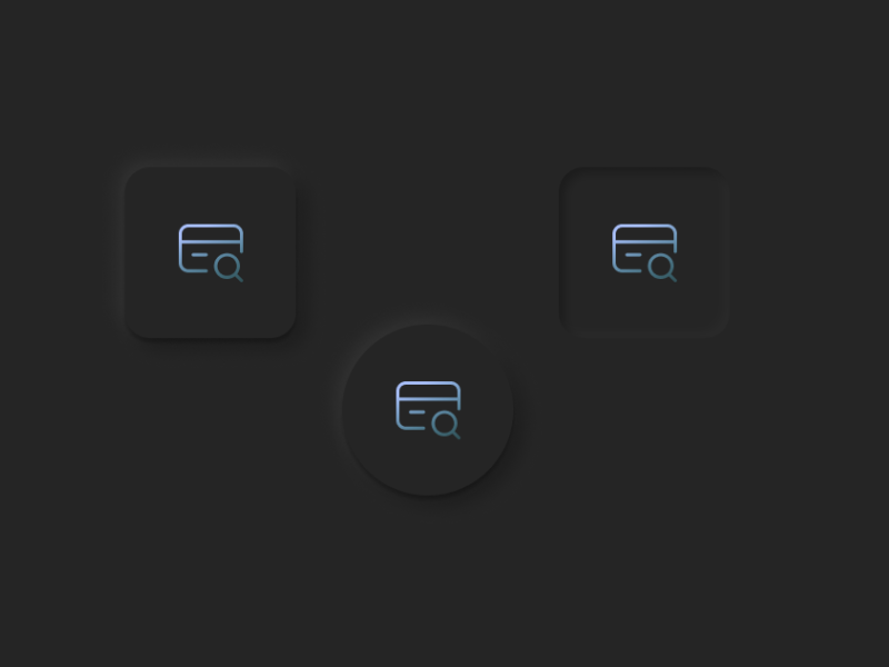 Dark Neumorphic Design by Maryum Ashfaq on Dribbble