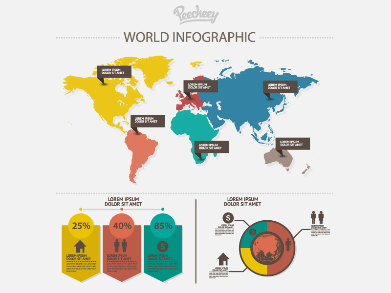 Info Map by Peecheey on Dribbble