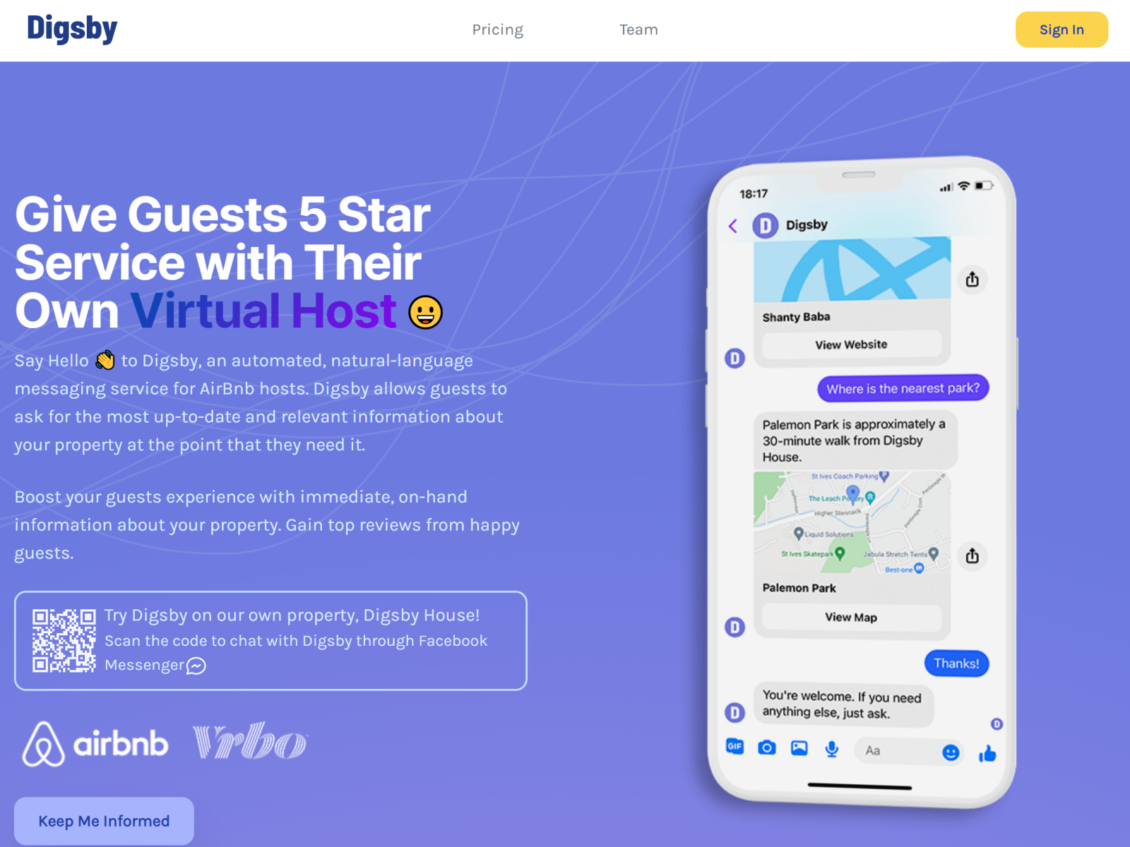 Digsby landing page by Craig Williams on Dribbble