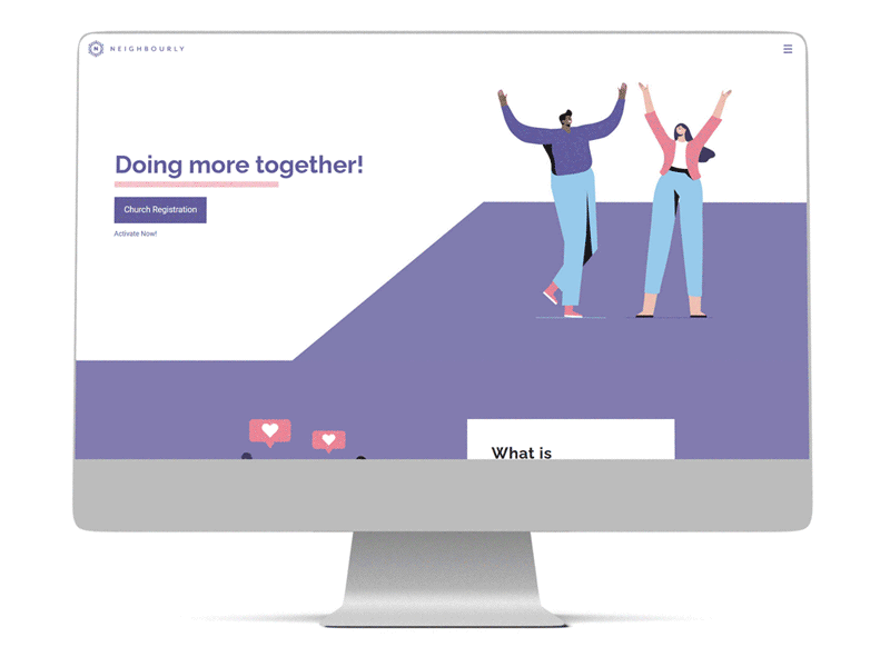 Neighbourly Web by Eric Crow on Dribbble