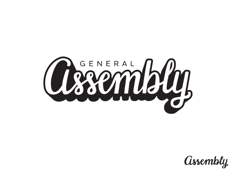 General Assembly concept by Eric Crow on Dribbble